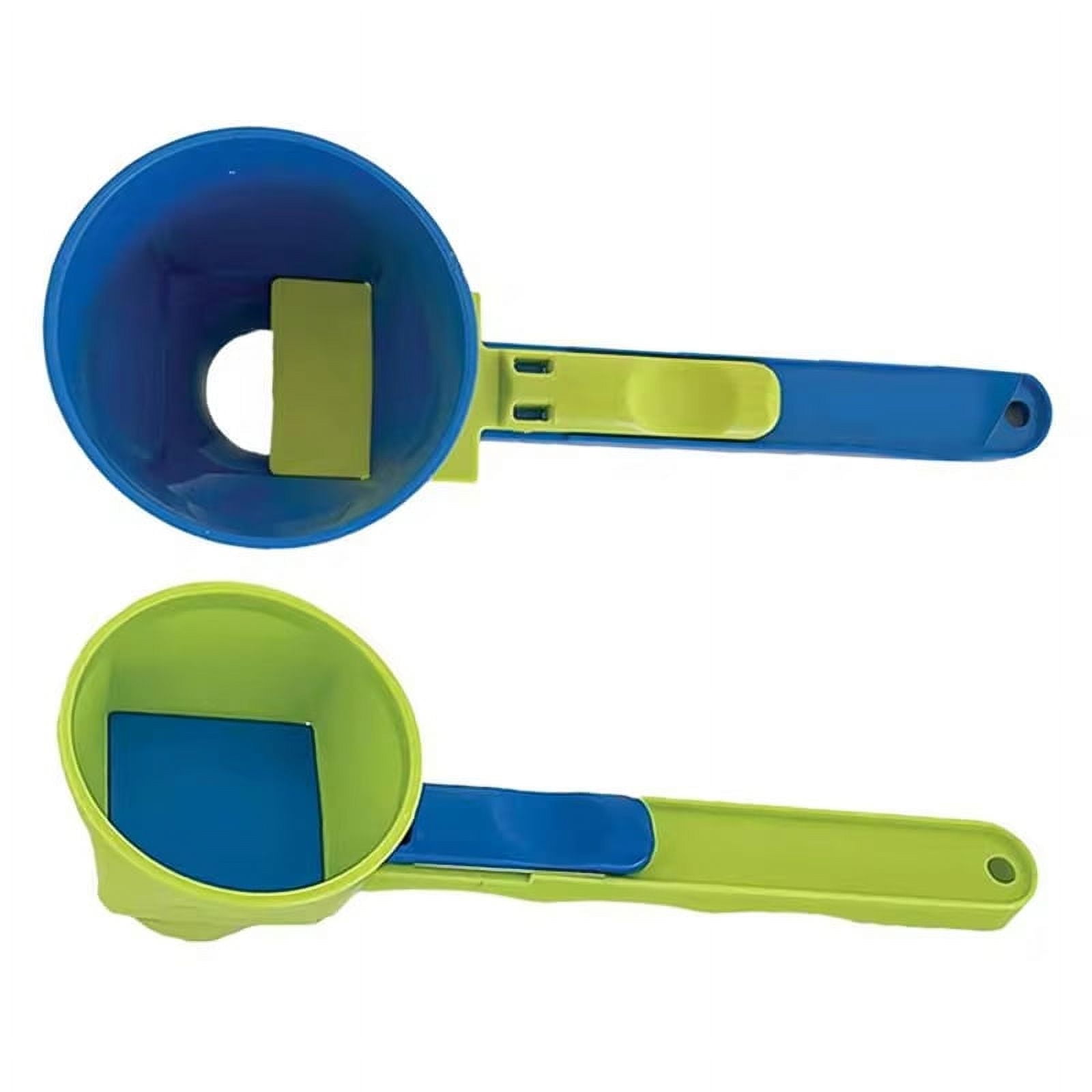 Cuchara medidora con embudo Cucharas de cocina para café Proteína en ...