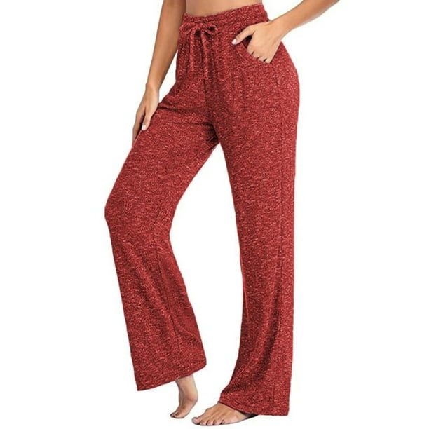 Sexy Dance Women Yoga Pants High Waisted Casual Sweatpant Elastic Waist