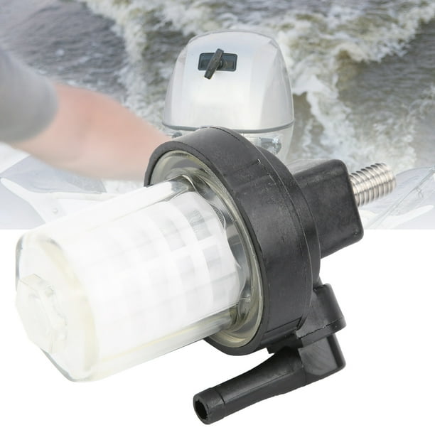 ANGGREK Marine Oil Filter,Portable Boat Outboard Engine Fuel Filter Oil ...