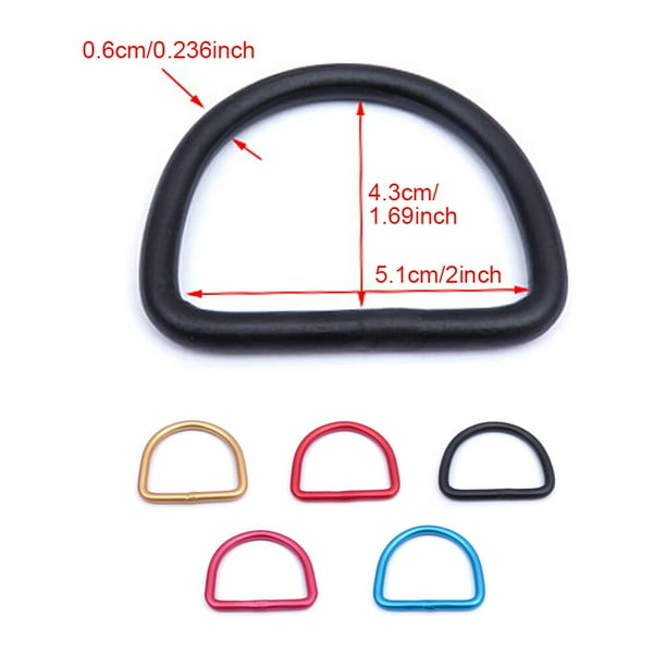 pitrice Scuba Diving D-Ring Quick Adjust Slide Weight Belt Keeper ...