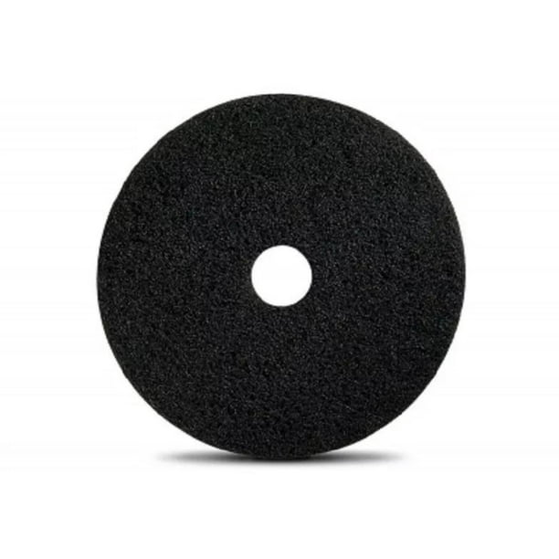 Caja 5 Discos Pad Fibra De 20" Negros Para Pulidora De Pisos Apollo 20 ...