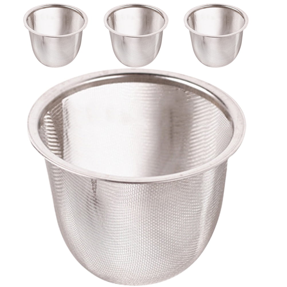 Click here for Deepcraff 4pcs Stainless Steel Tea Strainer Tea Po... prices