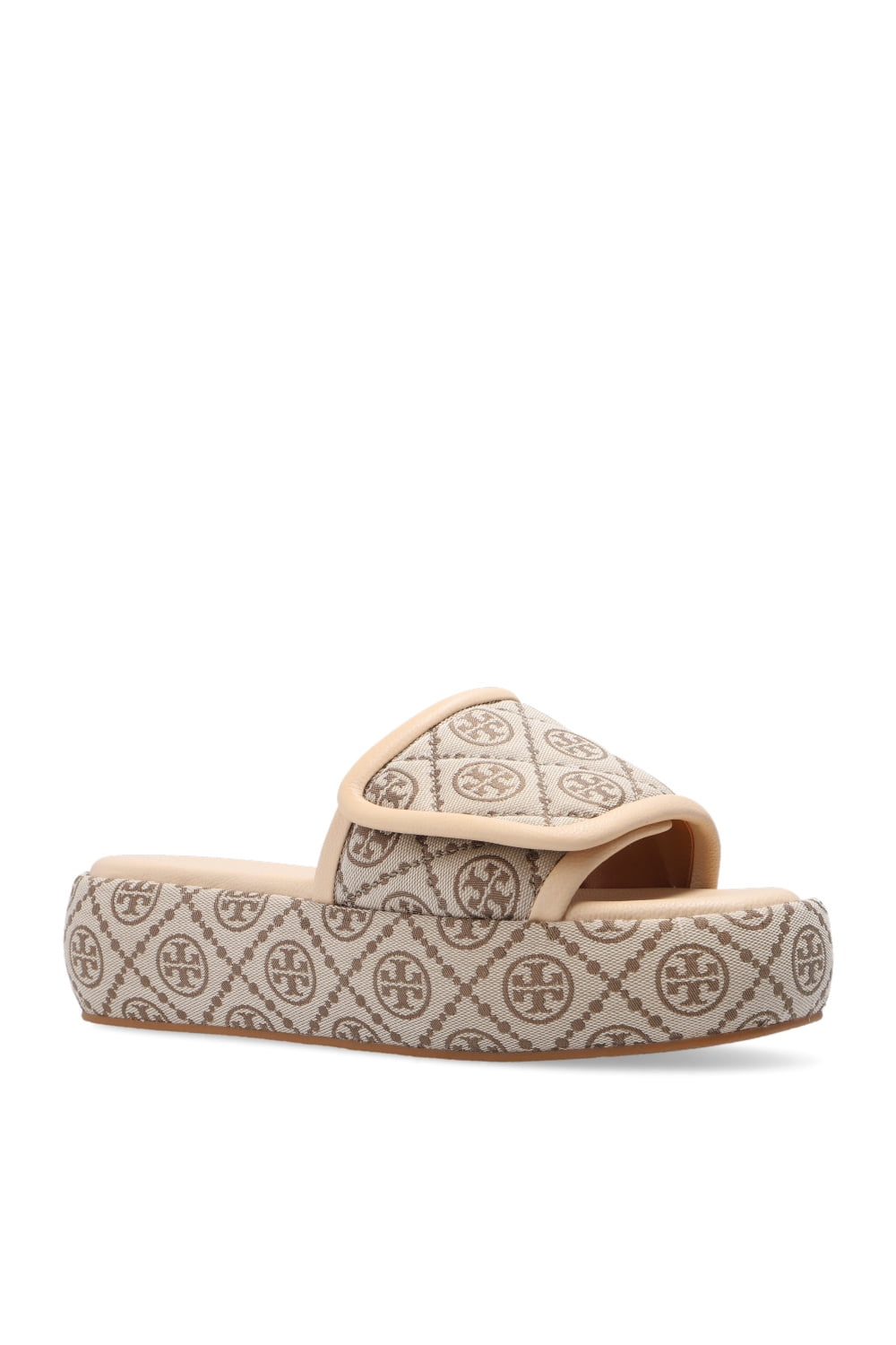 Tory Burch T-Monogram Bubble Slide 960-Hazel Logo Jacquard - Walmart.com