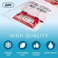 GPI 10” x 13” Heavy Duty Ziplock Bag 2 Mil Clear Resealable Bags with ...