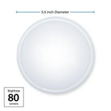 Great Value Wireless LED Tap Light, Large, 80 Lumens, Tap On Off, Peel ...