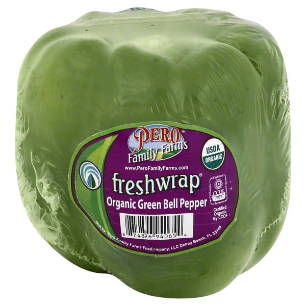 Organic Green Bell Pepper - Walmart.com