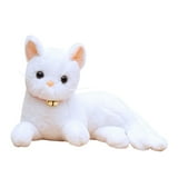Plush Cat Stuffed Animals Realistic Cat Plush Figure Handmade Stuffed ...