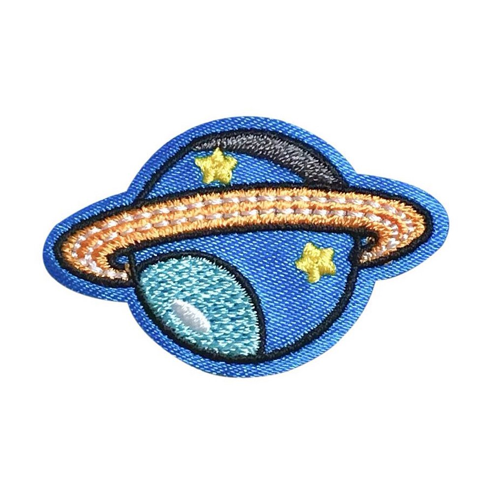 Saturn/Planet - Rings - Outer Space - Iron on Applique/Embroidered Patch - Walmart.com - Walmart.com