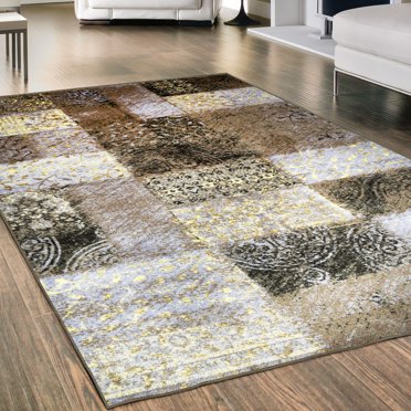 Impressions Valentino Patchwork Indoor Area Rugs or Runner rugs ...