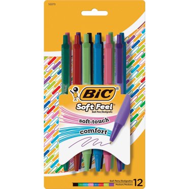 BIC Gel-ocity Retractable Gel Pen, Medium Point (0.7mm), Various, 18 ...