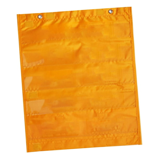 figatia Classroom Pocket Chart Multipurpose Hanging 5 Tier Words Pocket ...