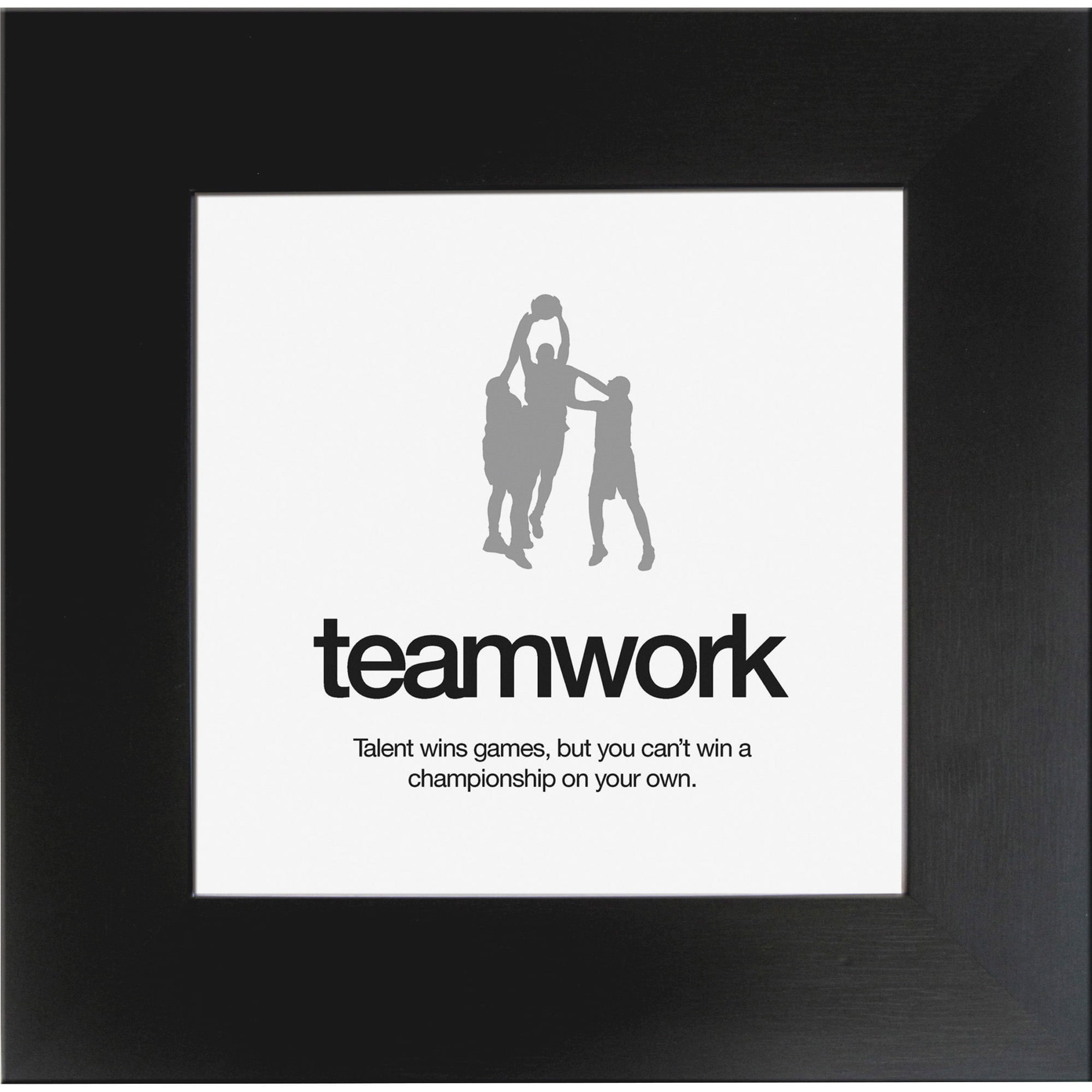 Aurora, AUAMPTEAMWORK, Teamwork Poster, 1 Each, Black - Walmart.com