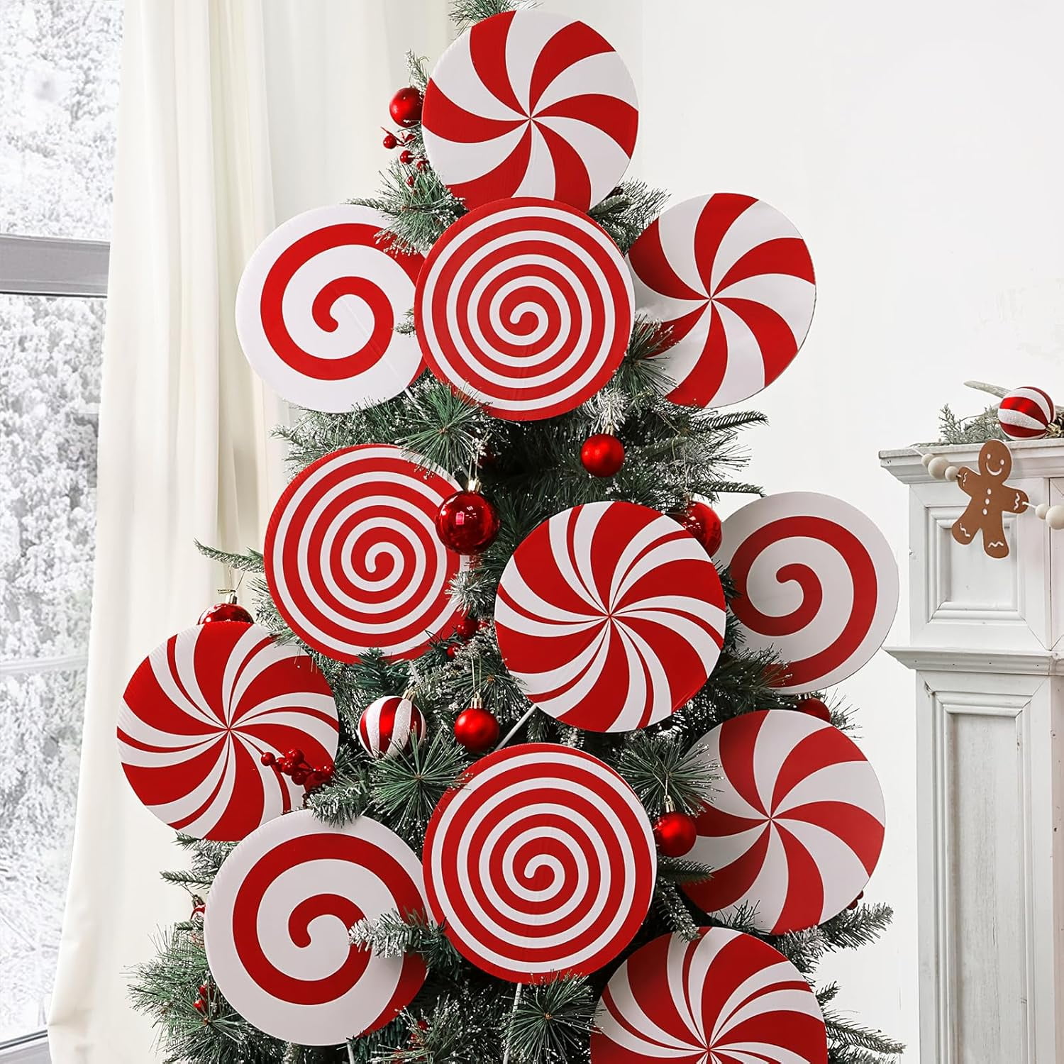 Click here for Dizeyboyo Christmas Decorations Indoor Tree Picks:... prices