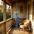 Hanging pouch, braided tassel net basket, suspended structure ...