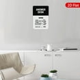 1pc Metal Wall Sign, 8x12 Inches, Funny Answer Desk Rates Sign, Durable ...