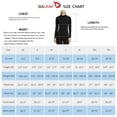 Baleaf Women's Fleece Thermal Mock Neck Long Sleeve Running Shirt ...