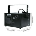 DMX Low Profile Hazer Haze Smoke Fog Machine Theater DJ Stage Effect W ...