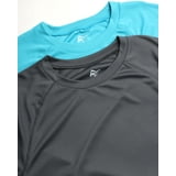 Kanu Surf Mens Rash Guard, 2 Pack UPF 50+ Quick Dry Short Sleeve Swim ...