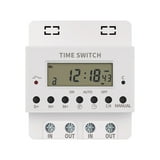 220V Digital Timer Switch Electronic Hour Weekly Programmable Time ...