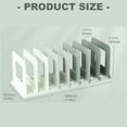 Adjustable Designs Book Stand Plastic Books Display Stands Bookends ...