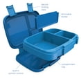 Bentgo Fresh Blue - Innovative Adult's Bento Lunch Box Container with ...