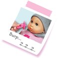 Lissi: 16" Blinking Eyes Baby Doll Cecilia - Pink-Pink- Kitty Outfit ...