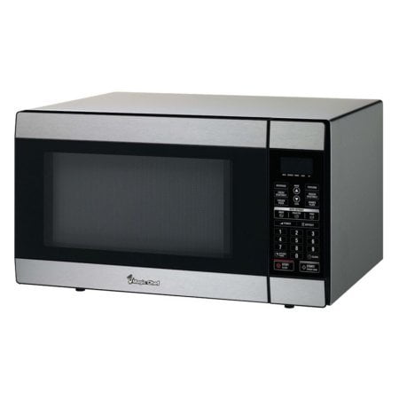 Magic Chef mcm1611b 1100 W horno de microondas, 1.6 Cu Ft, color negro ...