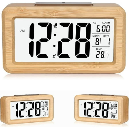 Digital Alarm Clock, Alarm Clock Led Digital Clock, With Date Display ...