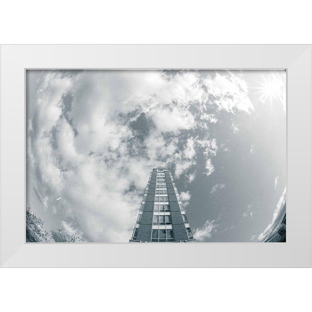 Lee, Judson 32x23 White Modern Wood Framed Museum Art Print Titled ...