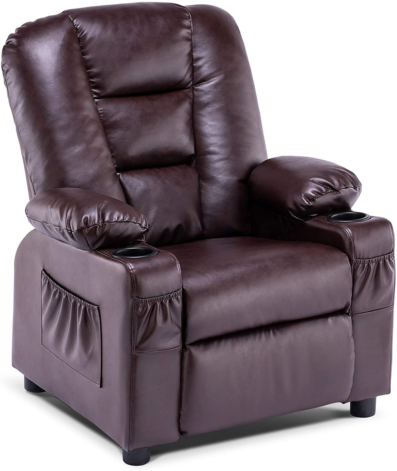 MCombo Big Kids Recliner Chair with Cup Holders for Toddler Boys and ...