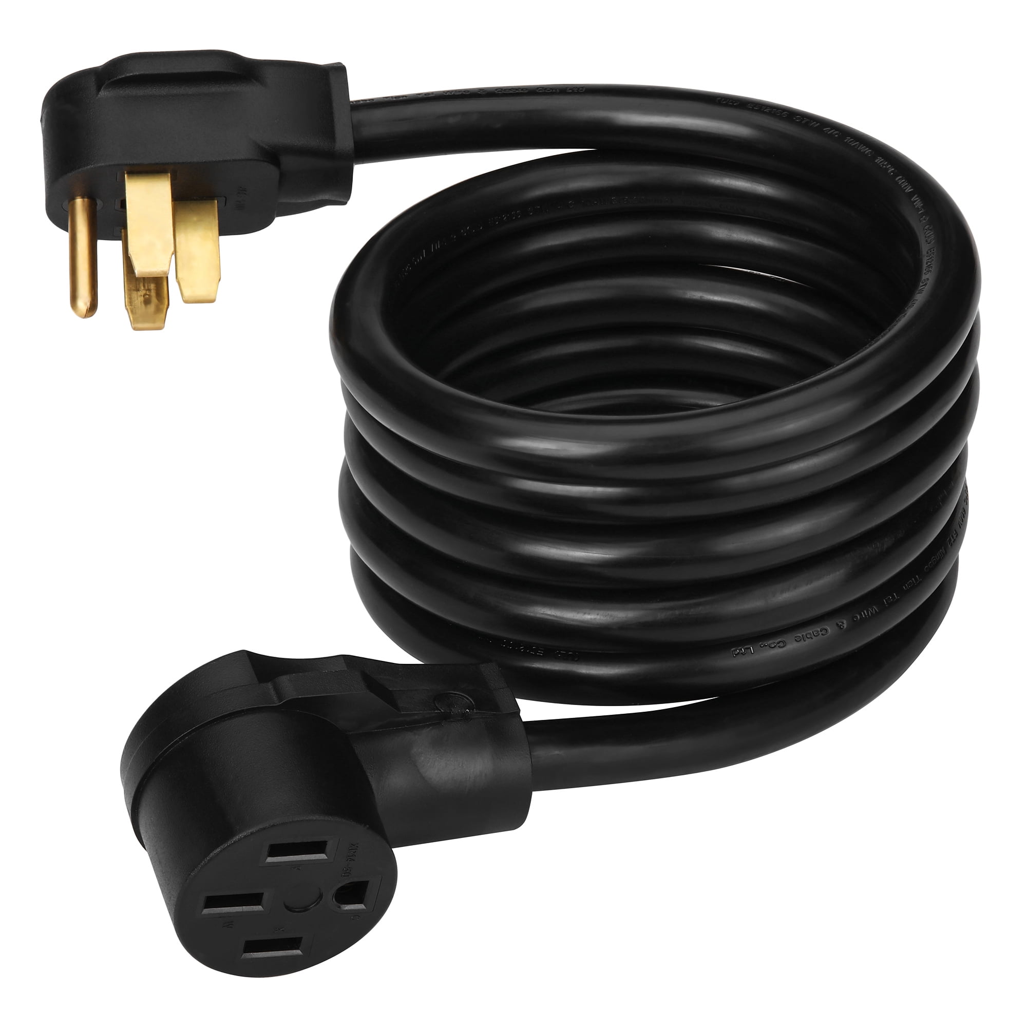 YouLoveIt 10FT 50A Tesla Extension Cord 125/250V Auto EV Extension Cord ...
