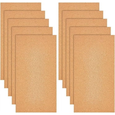 50Pcs Round Cork Coaster Backs Adhesive Cork Backing 4 Inch Self ...