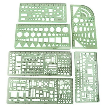 Traceease Electrical Drafting Isometric Piping Template Drawing Stencil ...