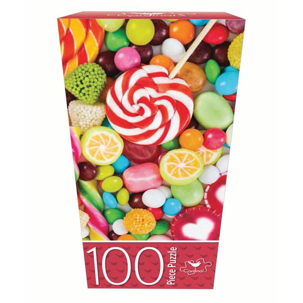Kids 100-Piece Tower Puzzle - Candy - Walmart.com