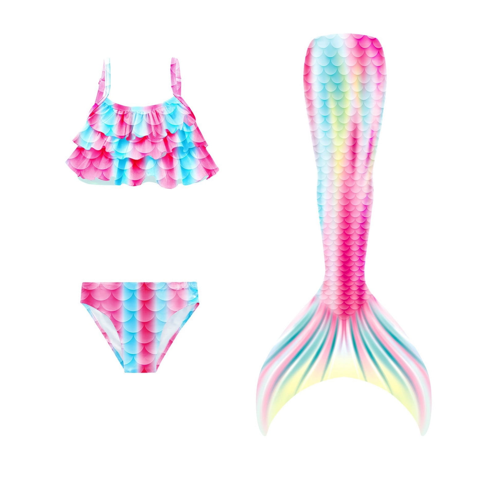 Click here for Ajiwyh Mermaid Tails Swimsuit Children Girls Bikin... prices