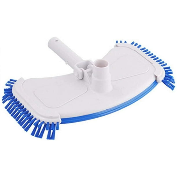 Pool Vacuum Swimming Pool Curved Vacuum Cleaner Suction Head Bath ...