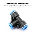 AIRTOON 20PCS 3/8" Push to Connect Air Fittings Pneumatic Fittings Kit ...