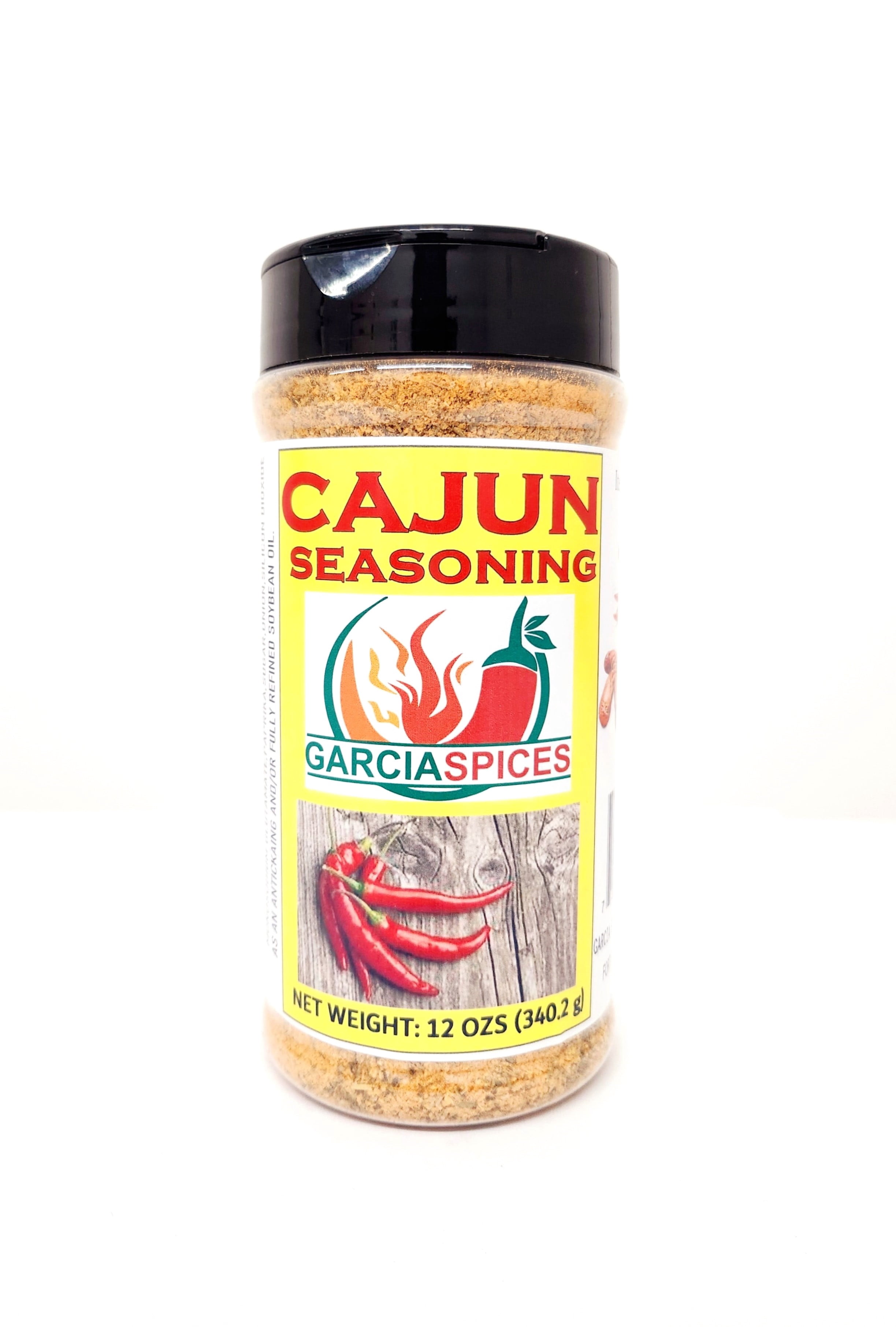 Cajun Seasoning, 12 oz - Garcia Spices - Walmart.com