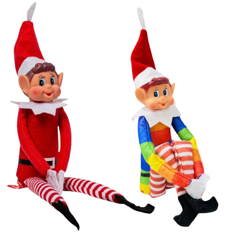 42cm Christmas Elf Doll for Kids Mini Toy Elf Dolls for Christmas ...