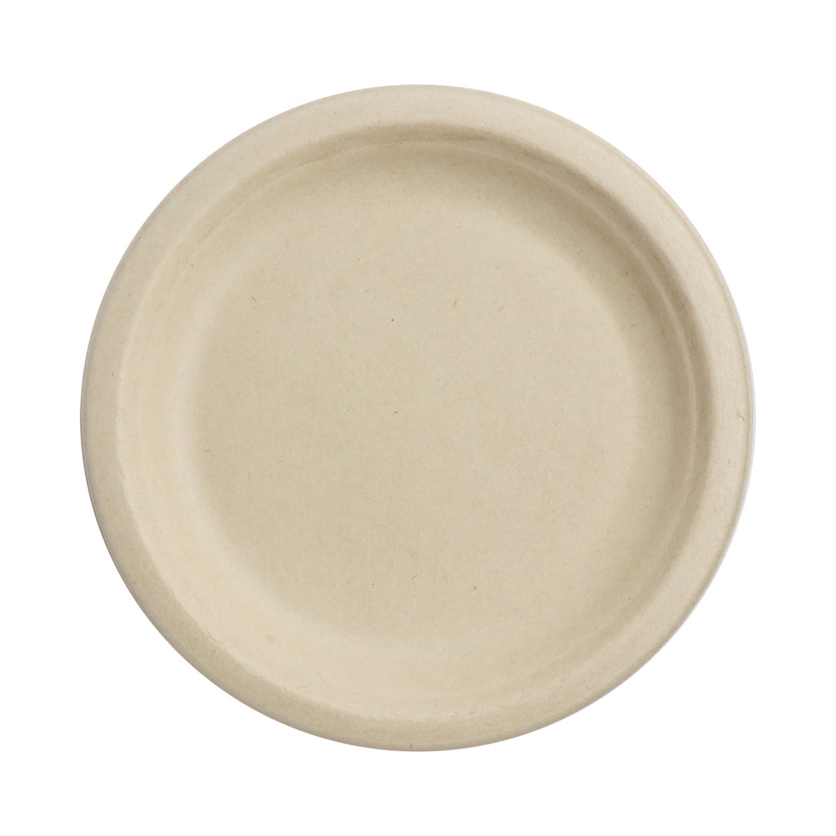 World Centric's 7 in Plate - Unbleached Plant Fiber - Compostable ...