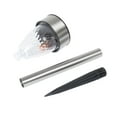 Mainstays 6-Count Solar-Powered Tapered Column Pathway LED Light Set in ...