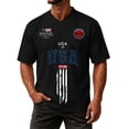 250th Anniversary USA Shirt Mens Short Sleeve V-Neck Independence Day ...