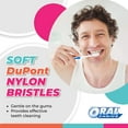 ORAL CHOICE Flame Adult Toothbrush (100) Pieces | Soft Bulk ...
