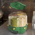 Rotating Cereal Dispenser Rice Bucket Pantry Organization Large ...