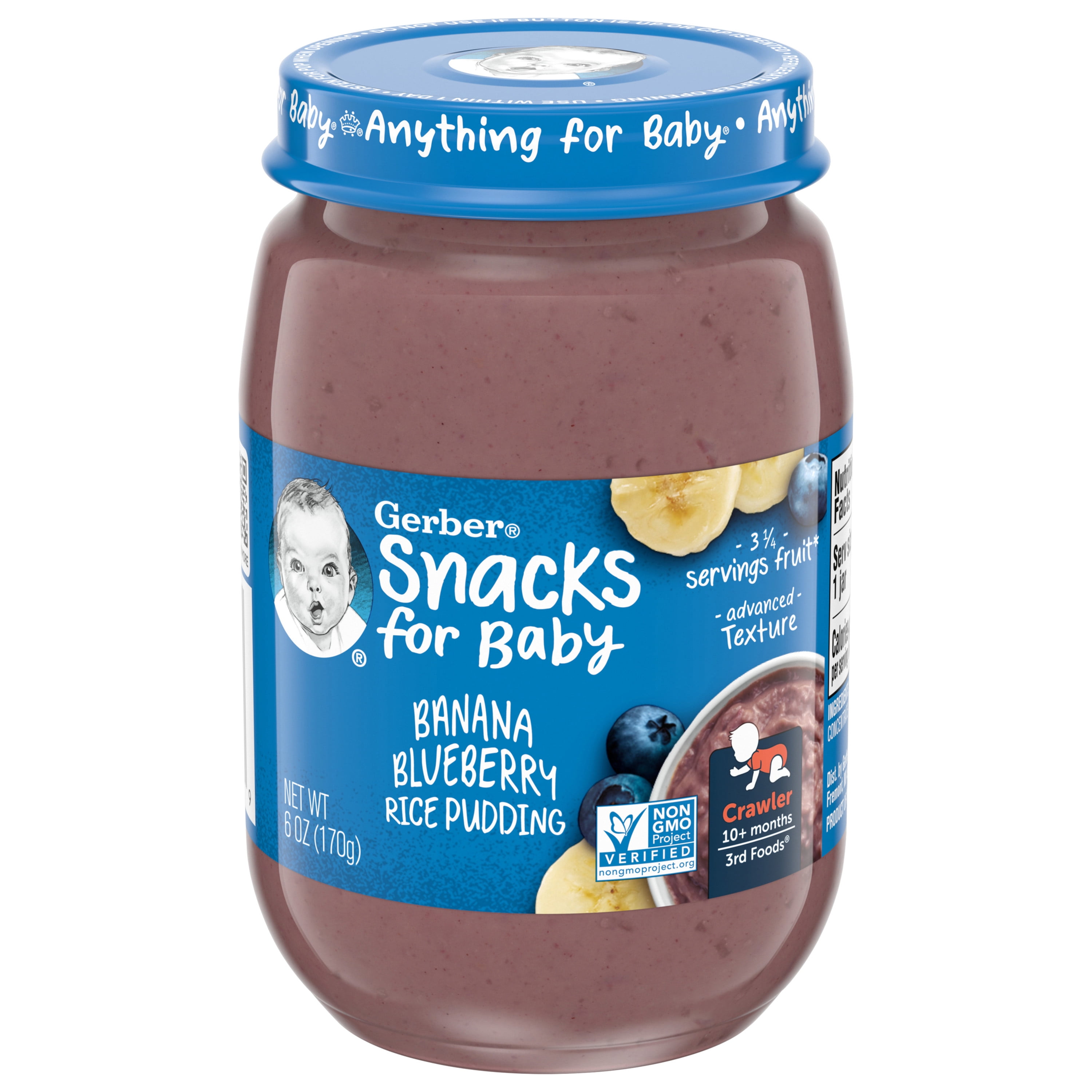 Gerber 3rd Foods Rice Pudding Baby Food - Banana Nepal | Ubuy