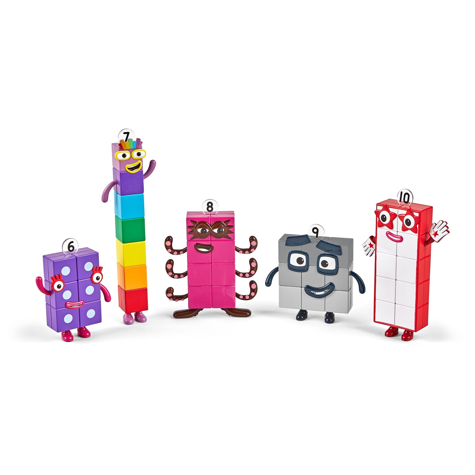 hand2mind Numberblocks Friends Six to Ten, Toy Figures Collectibles, Character Figures - Walmart.com