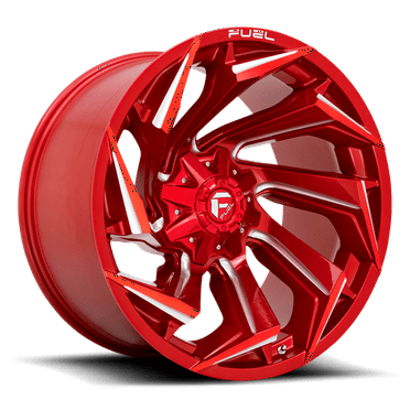 FUEL D100 ZEPHYR BL - OFF ROAD ONLY 17X9 5X127 -15ET 106.1CB CANDY RED ...