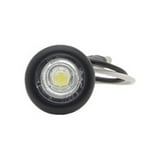 Grote 49341 White MicroNova Dot LED Clearance Marker Light (Grommet ...