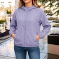 Brqkzdu Waterproof Raincoat for Women Summer Lightweight Hooded Rain ...