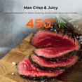 Air Fryer - 100℉ to 450℉, 4 Quart Hot Oven Cooker with 50 Recipes, 9 ...